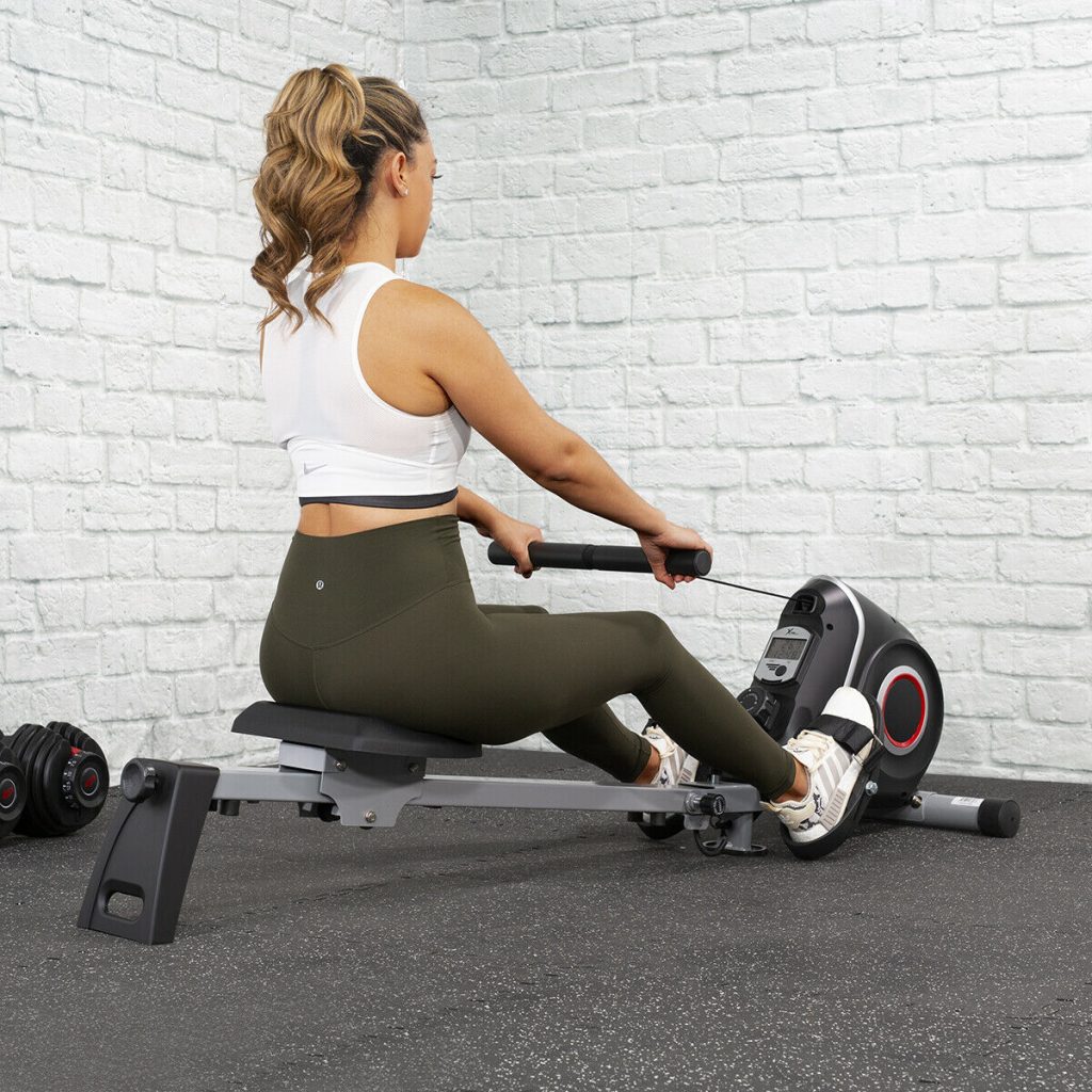 Dual Function Magnetic Rowing Machine w/ Digital Monitor - Rider99 ...