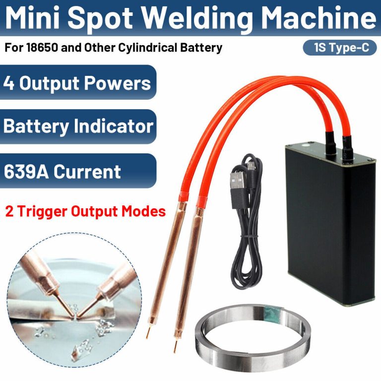 DIY Portable Mini Spot Welder Machine 18650 Battery Welding Power ...